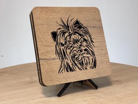 Li-Go "Jorkšír" lampa 19x19cm provedení povrchu: jedle