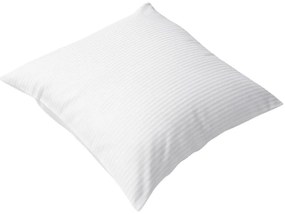 DADKA Povlak na polštář atlas grádl bílý proužek 0,4 cm Rozměr 40x40