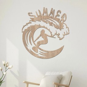 dřevo života Dřevěná dekorace SUMMER Zvolte rozměr (cm): 55x60, Zvolte barvu dekoru: Dub Sonoma