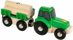 BRIO Traktor s přívěsem a nákladem / od 3 let