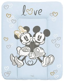 CEBA Podložka přebalovací měkká na komodu (50x70) Disney Minnie & Mickey Blue