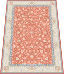 BE Koberec Miras 1202 MADDER RED - červený obdélníkový Rozměr: 150x225 cm