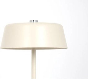 Béžová kovová LED stolní lampa (výška 22,5 cm) Elemental LED – Leitmotiv
