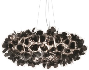 Slamp Clizia Mama Non Mama Black Large, designové svítidlo s čirým kabelem, 4x12W E27, prům. 78cm