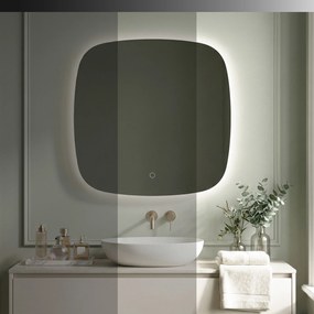 Rea Rea, Zrcadlo LED 70x70cm TOP, HOM-01519
