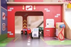 Bigjigs Toys Garáž s parkovištěm / od 3 let