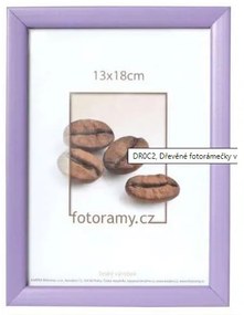 Dřevěný fotorámeček DR0C2 20x30 fialový