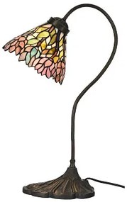 Stolní lampa Tiffany FLOWERS Clayre &amp; Eef 5LL-6162