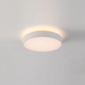 ACB Iluminacion Stropní LED svítidlo ROMA, ⌀ 40 cm, 40W + 5W, CRI90, CCT switch 2700-3000K Barva: Bílá, Stmívání: Casambi