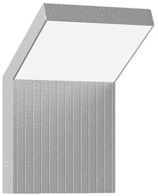 Brilagi - LED Venkovní nástěnné svítidlo RIANO LED/8W/230V stříbrná IP65