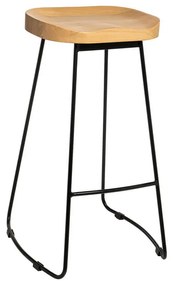 Barová židle elaj 66 cm černá MUZZA