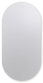 AMIRRO PURE OVAL oválné zrcadlo na chodbu do předsíně nástěnné 45 x 80 cm s leštěnou hranou do koupelny na zeď 411-392  PURE oval