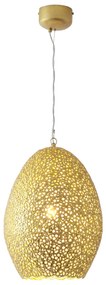 Závěsné svítidlo Cavalliere, zlatá barva, Ø 34 cm