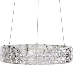 Toolight Toolight, LED závěsné osvětlení 28cm, 12W, 4000K, MS003-CP, chromová, OSW-09613