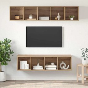 Sestava TV skříněk 4 ks Artisanový dub Kompozitní dřevo 3393422