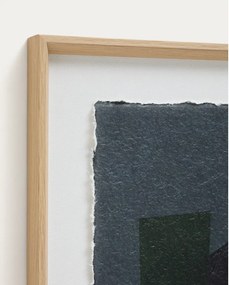 Tištěný obraz s rámem/na plátně 60x90 cm Veluni – Kave Home