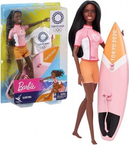 Mattel barbie surfing tokyo 2020, gjl76