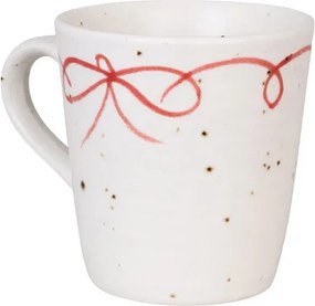Keramický hrnek Viola Bow Red 300 ml Strömshaga