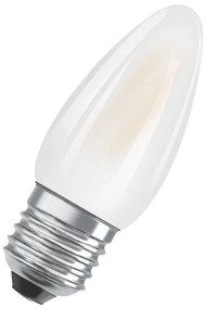 Mini matná LED stmívatelná žárovka E27 4,8 W CLASSIC B, teplá bílá