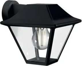 Philips Alpenglow 16495/30/PN černá / Venkovní nástěnné svítidlo / E27