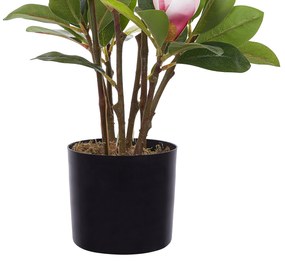 Umělá rostlina v květináči 70 cm MAGNOLIA  Beliani