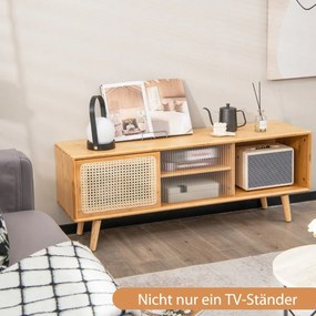 Costway TV skříň Moderní TV stolek pro televizory do 55 palce