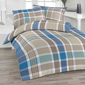 Krepové povlečení Florella Olle Jeans Rozměr: 70x90 + 140x200 cm