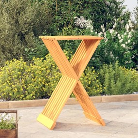 vidaXL Skládací stolička 40 x 32,5 x 70 cm masivní teakové dřevo [316164]