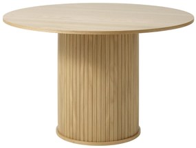 Designový jídelní stůl Vasiliy 120 cm přírodní dub