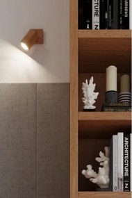 Nástěnné svítidlo SOLLUX Zeke GU10 1x40W bez zdroje dub SL.1028
