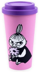 Cestovní hrnek Little My růžový 450ml, NordicBuddies Finsko