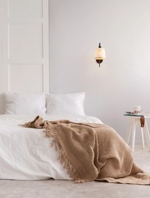 LED přírodní-černé nástěnné svítidlo Intra