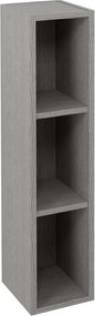 Sapho Espace - Otevřená policová skříňka 20x94x22 cm, dub stříbrný ESC130-1111