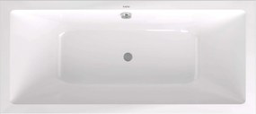 kielle Arkas I - Obdélníková vana 180x80 cm, bílá 11111551