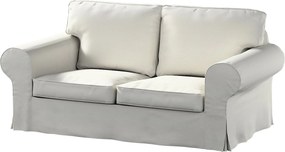 Potah na pohovku IKEA Ektorp 2-místná rozkládací  NOVÝ MODEL 2012 barva šedá látka lesklé, pletený vzor, sametová