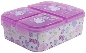 Multibox na svačinu Hello Kitty se 3 přihrádkami