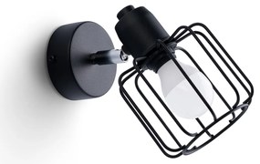Sollux Lighting Nástěnné svítidlo BELUCI 1 černé