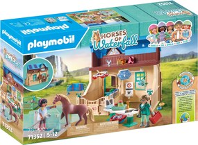 Stavebnice playmobil 71352 jezdecká terapie a veterinární praxe