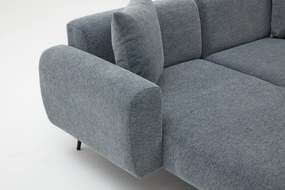 Hanah Home Rohová pohovka SIDE šedá levá 252 cm