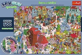 Trefl - Puzzle - Lost Items Spy Guy: Gdaňsk, Polsko / 500 dílků / 48 x