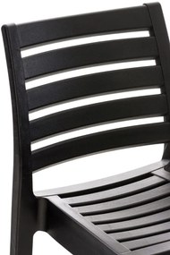 Bhm germany Barová židle Ares, plast, černá