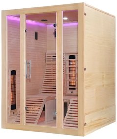 NIKIDO - S Infrasauna OSLO pro 2 osoby, 150x150x200 cm ( J40150 )
