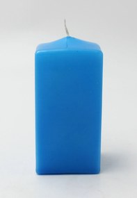 Svíčka hranol modrý