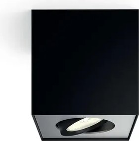 Philips Box 4,5W černá / LED stropní bodové svítidlo / 500lm / 2200-27