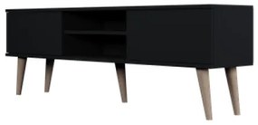 Televizní stolek Toronto - délka 160 cm - černá - 3D6711