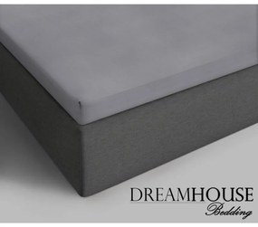 Dreamhouse Bedding Bavlna Topper Fitted Sheet Grey