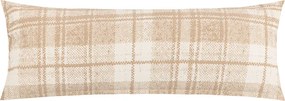 Bellatex POVLAK na relaxační polštář KREP Béžová,Bílá 55x180 cm