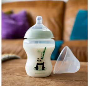 Tommee Tippee Kojenecká láhev C2N 2 ks 260 ml 0 m+ Modrá+hnědá