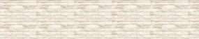 Kuchyňský panel ABS plast Sand-beige brick 3000x600mm 1,5mm