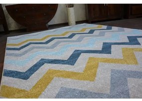 koberec NORDIC CHEVRON béžový G4579 velikost 280x370 cm | krásné koberce cz